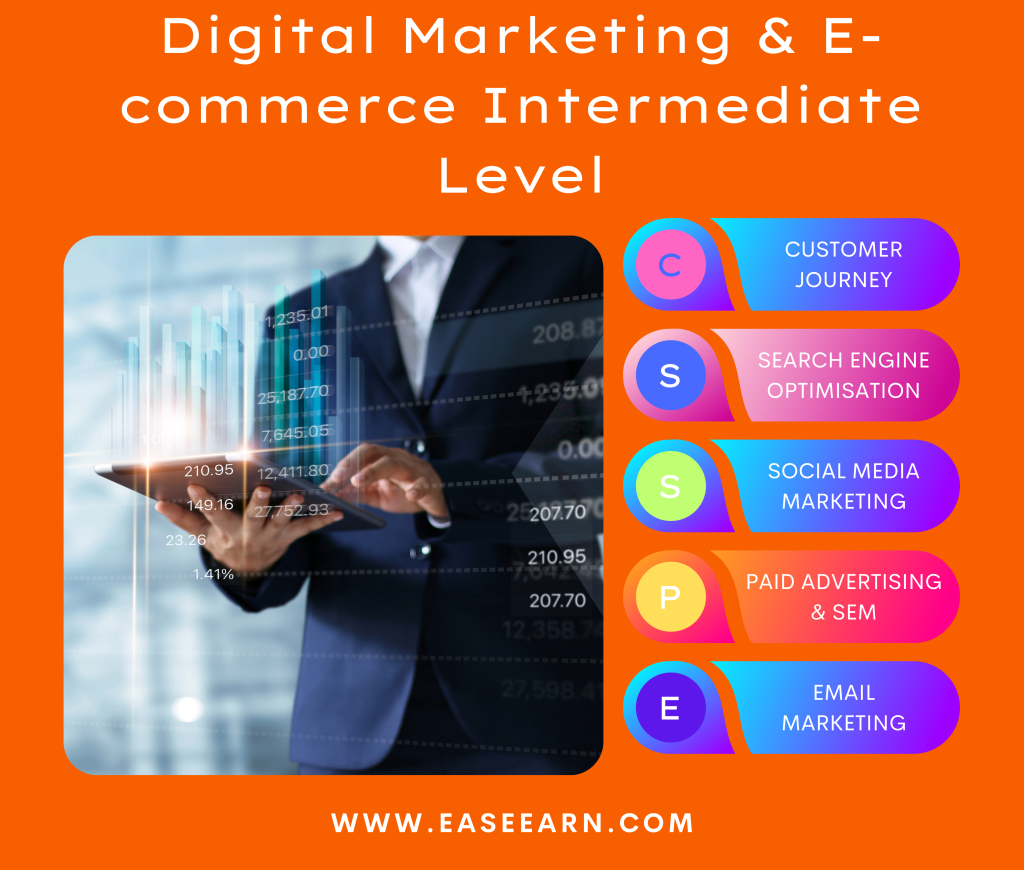 Digital Marketing & E-commerce Intermediate Level - Elevate Your Skills